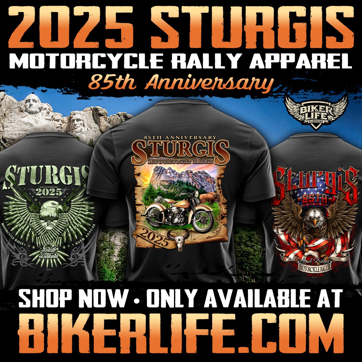 2025 Sturgis Motorcycle Rally Shirts – Limited Edition Tees – Page 2 ...