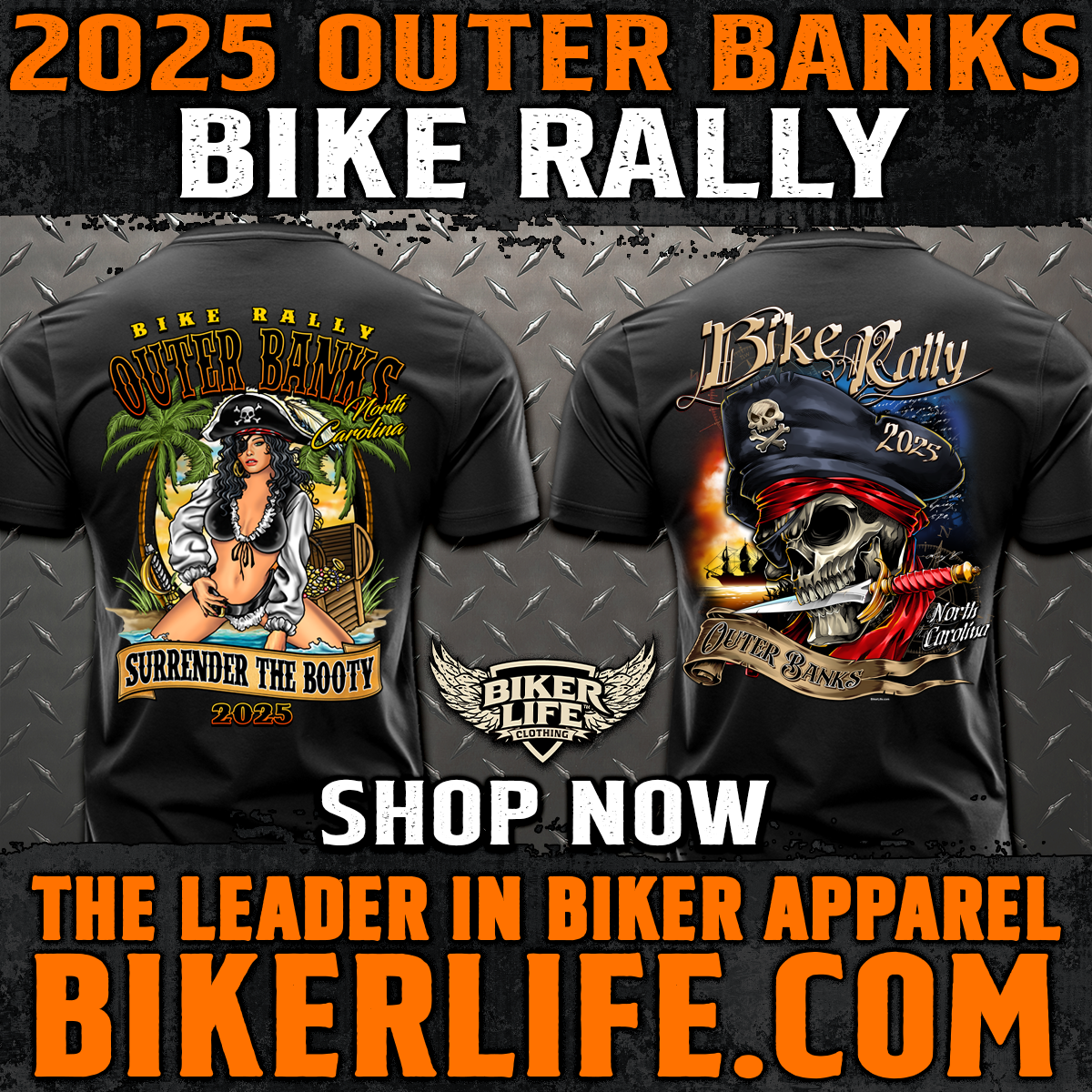 2025 Outer Banks Bike Rally – BIKER LIFE CLOTHING