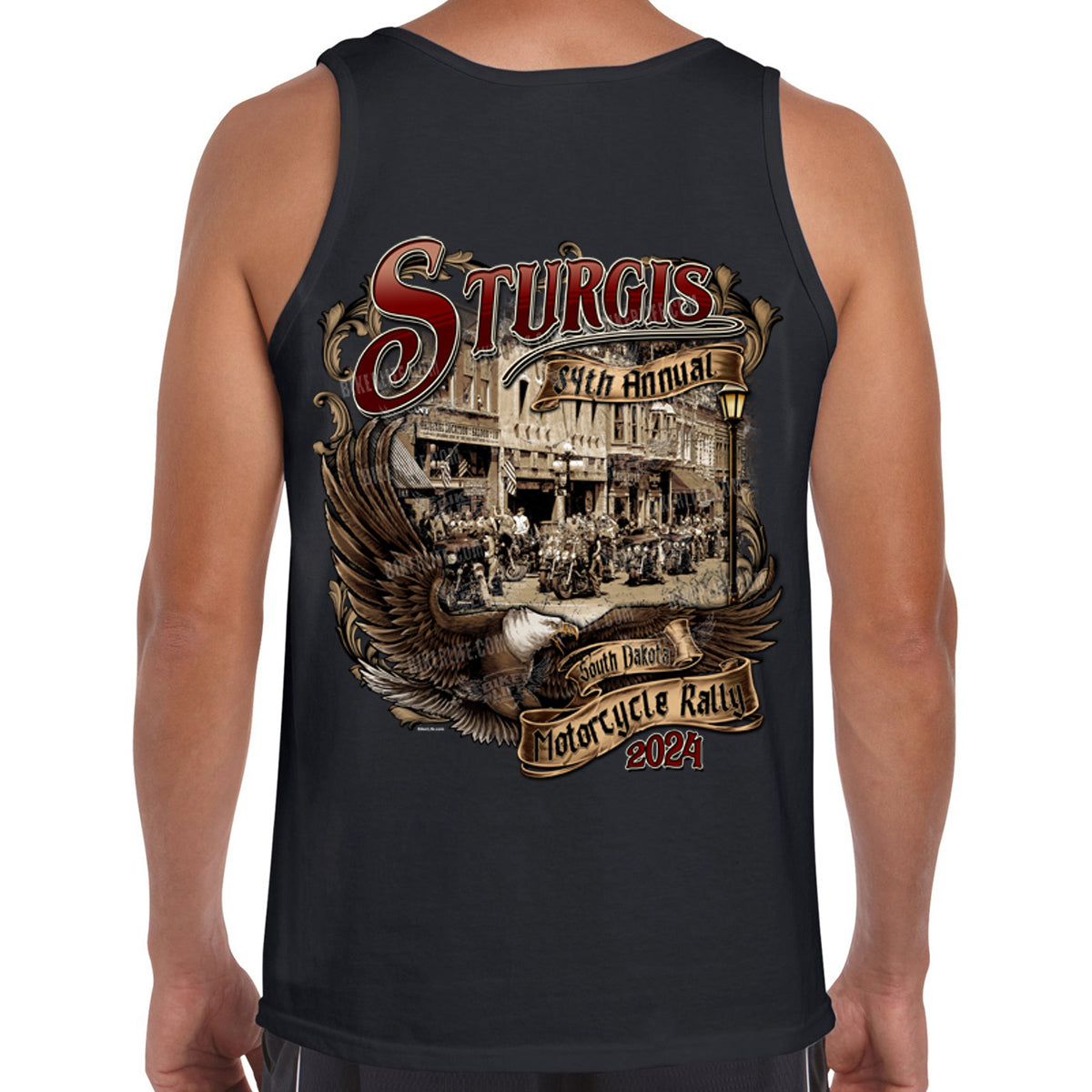 2024 Sturgis Motorcycle Rally Legendary Main Street Tank Top – BIKER ...