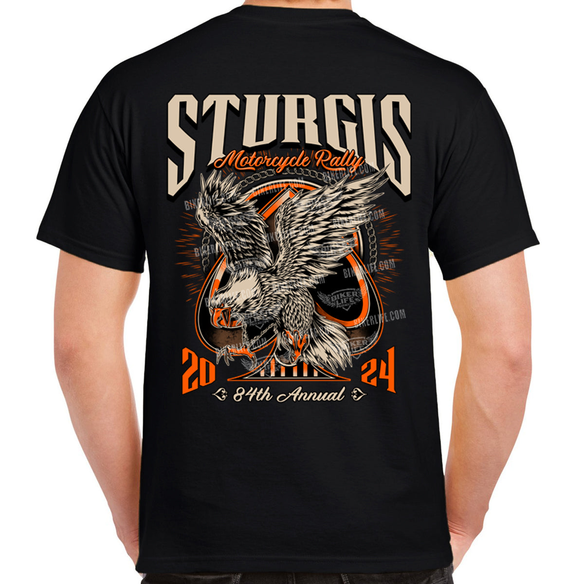 2024 Sturgis Motorcycle Rally Eagle of Spades T-Shirt – BIKER LIFE CLOTHING