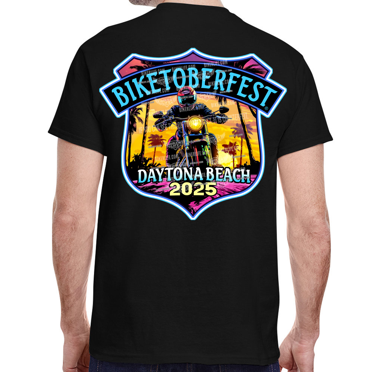 T-Shirt 2025 Biketoberfest Daytona Beach Official Logo – BIKER LIFE ...