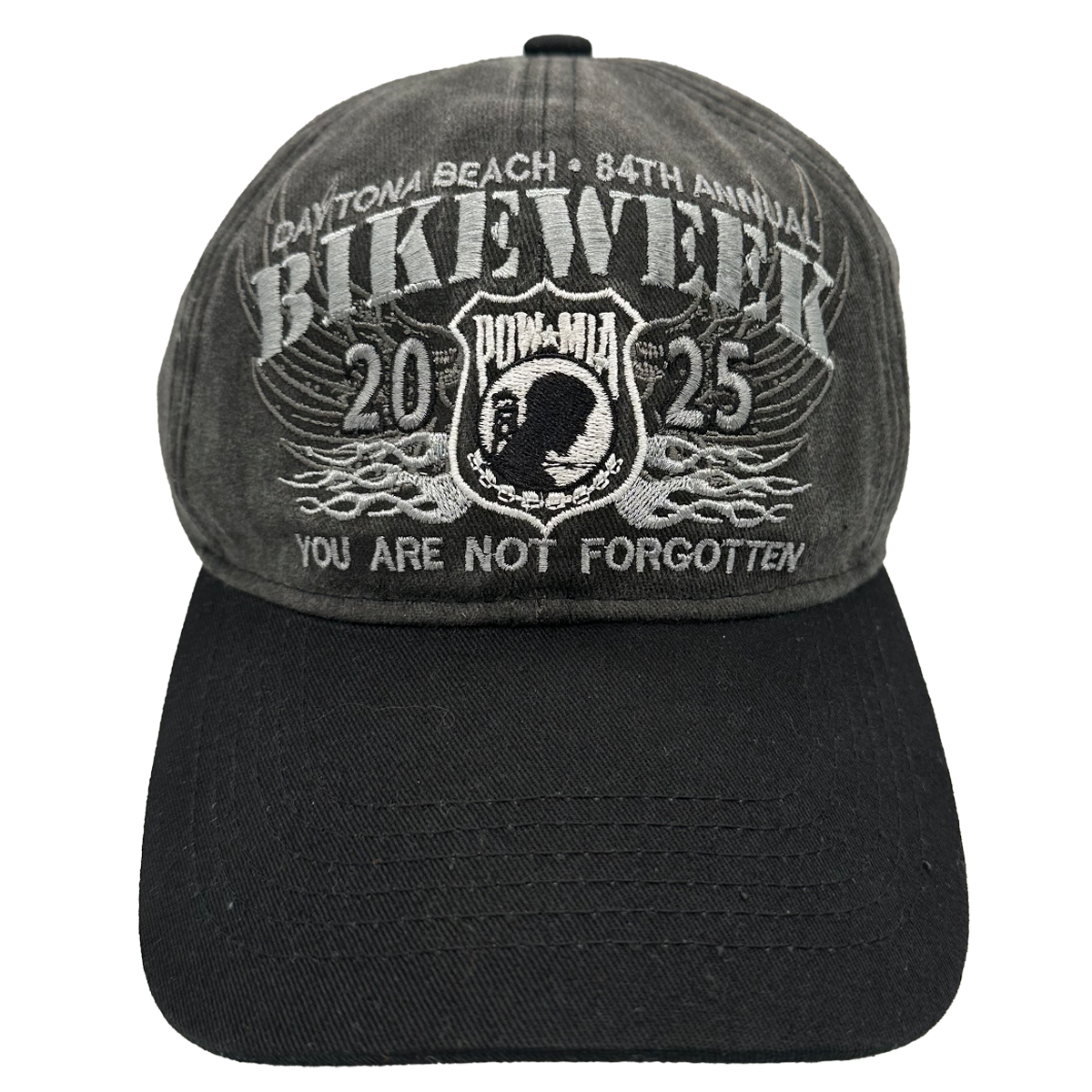 2025 Bike Week Daytona Beach POW MIA Hat – BIKER LIFE CLOTHING