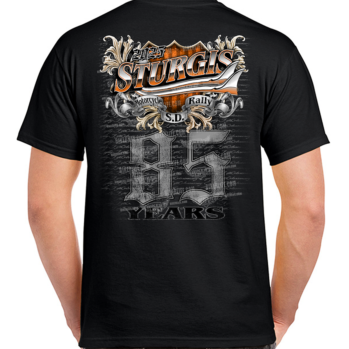 T-Shirt 2025 Sturgis Motorcycle Rally Big 85th – BIKER LIFE CLOTHING