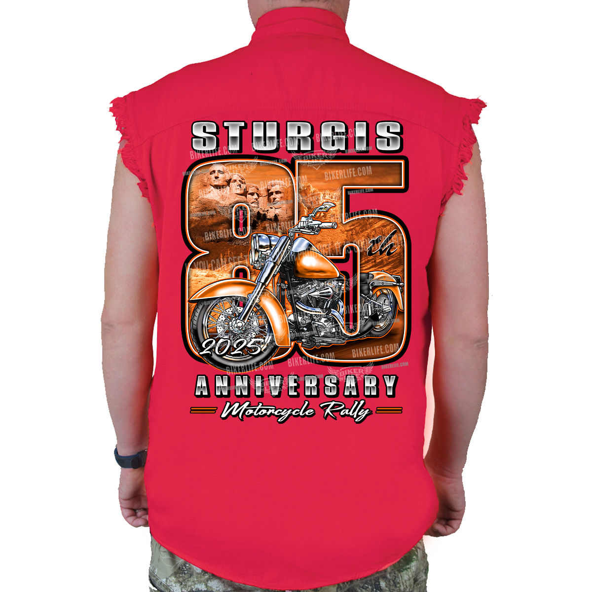 Cut-Off Denim 2025 Sturgis Motorcycle Rally 85th Scene Limited Edition ...