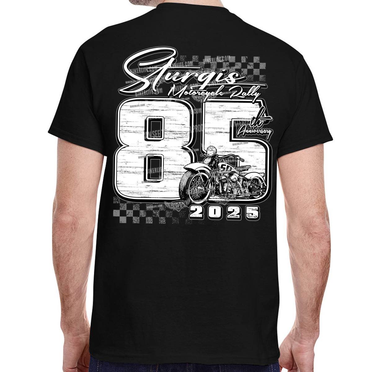 T-Shirt 2025 Sturgis Motorcycle Rally Finish Line – BIKER LIFE CLOTHING