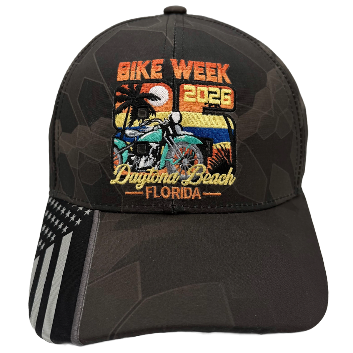 Hat 2026 Bike Week Daytona Beach 85th Anniversary Embroidered Official ...