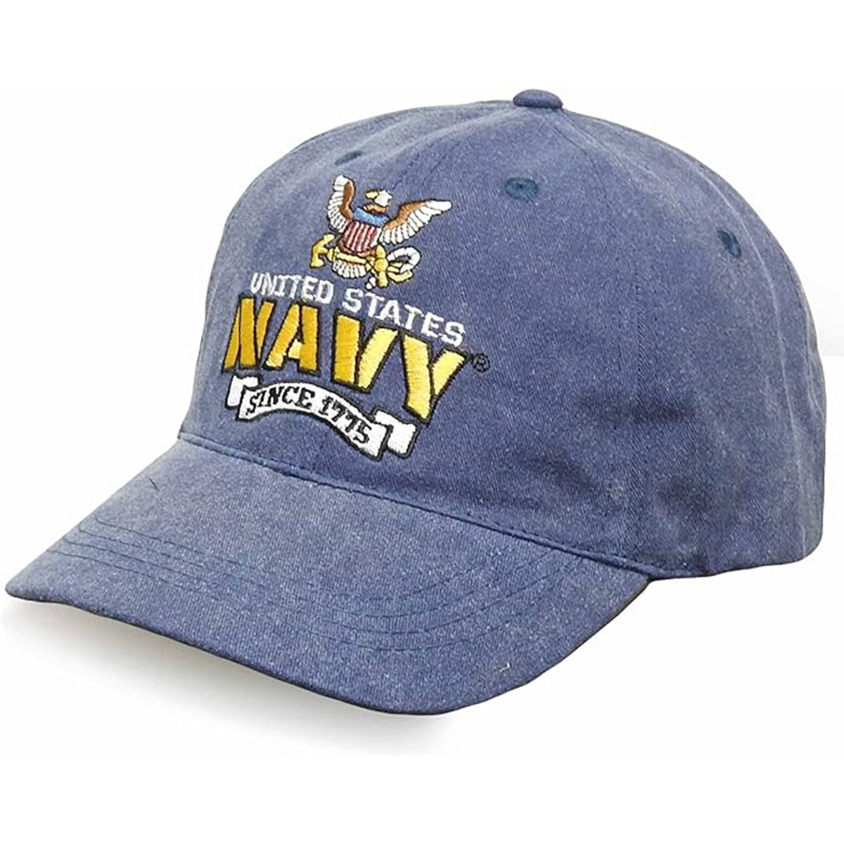 United States Navy Since 1775 Eagle Crest Baseball Hat – BIKER LIFE ...