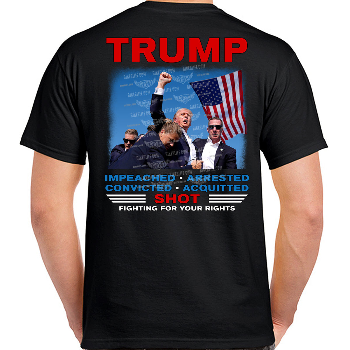 Trump Fight For Your Rights T-Shirt – BIKER LIFE CLOTHING