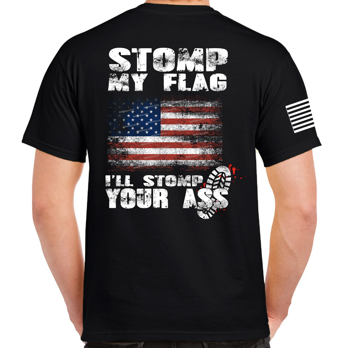 Stomp My Flag T-Shirt – BIKER LIFE CLOTHING